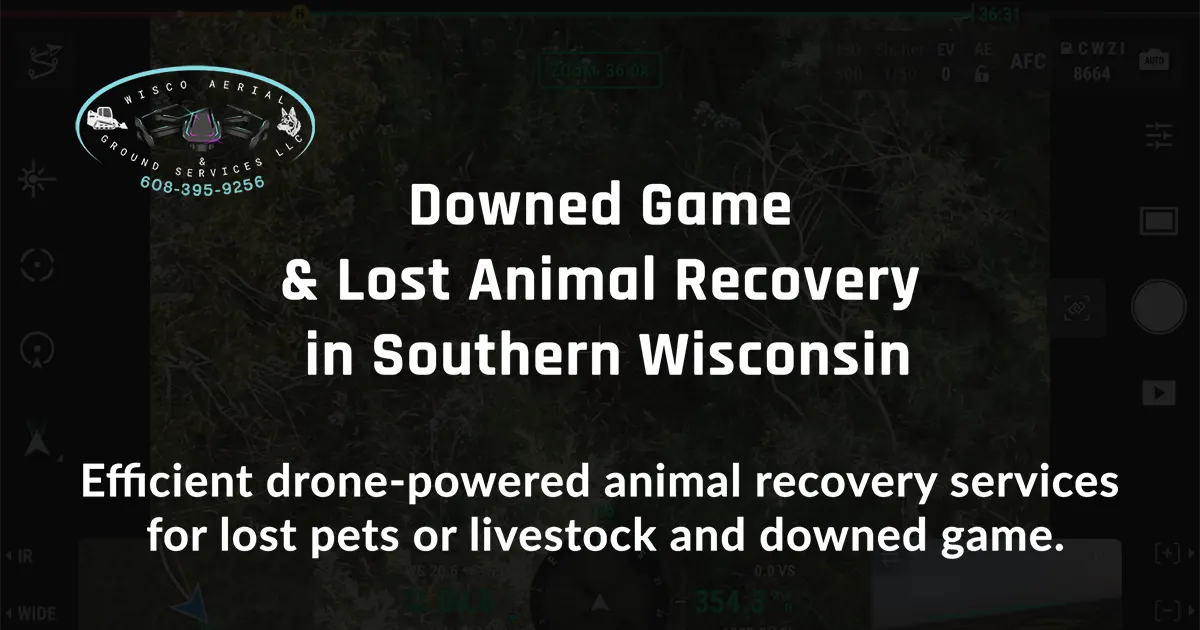 Downed Game & Lost Animal Recovery in Southern Wisconsin